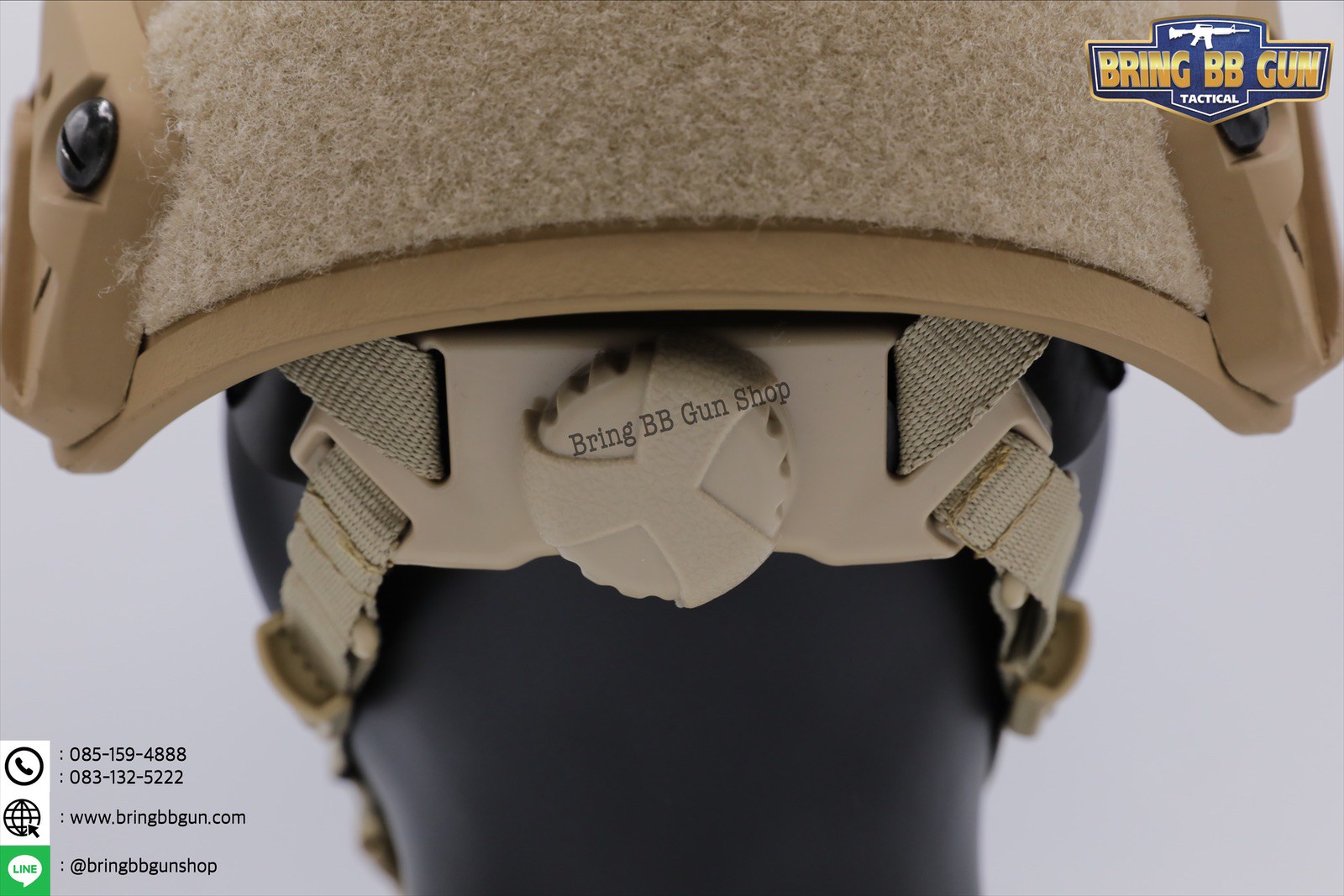 หมวก Fast ปรับท้ายทอยได้(หมวกฟาส) (Fast Helmet MH type) รุ่น Upgrade ...