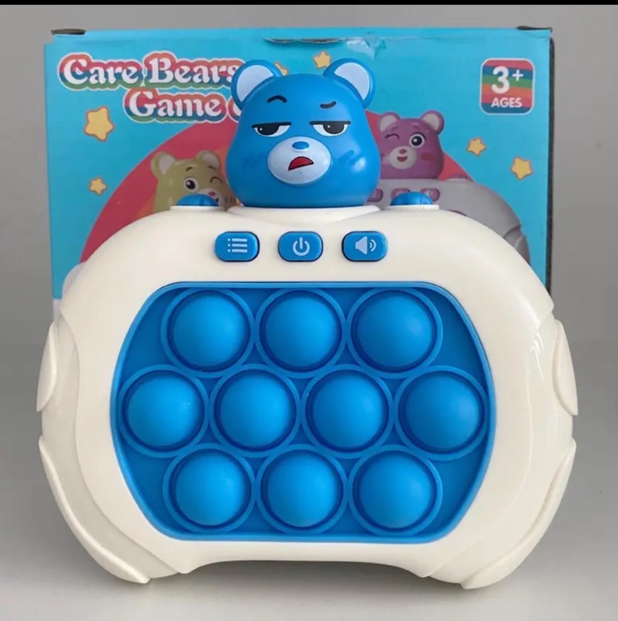 YP-106 Pop it มีไฟ มาใหม่จ้า ลายแคร์แบร์ ลายอวกาศ ปุ่มแน่นเล่นสนุก ...