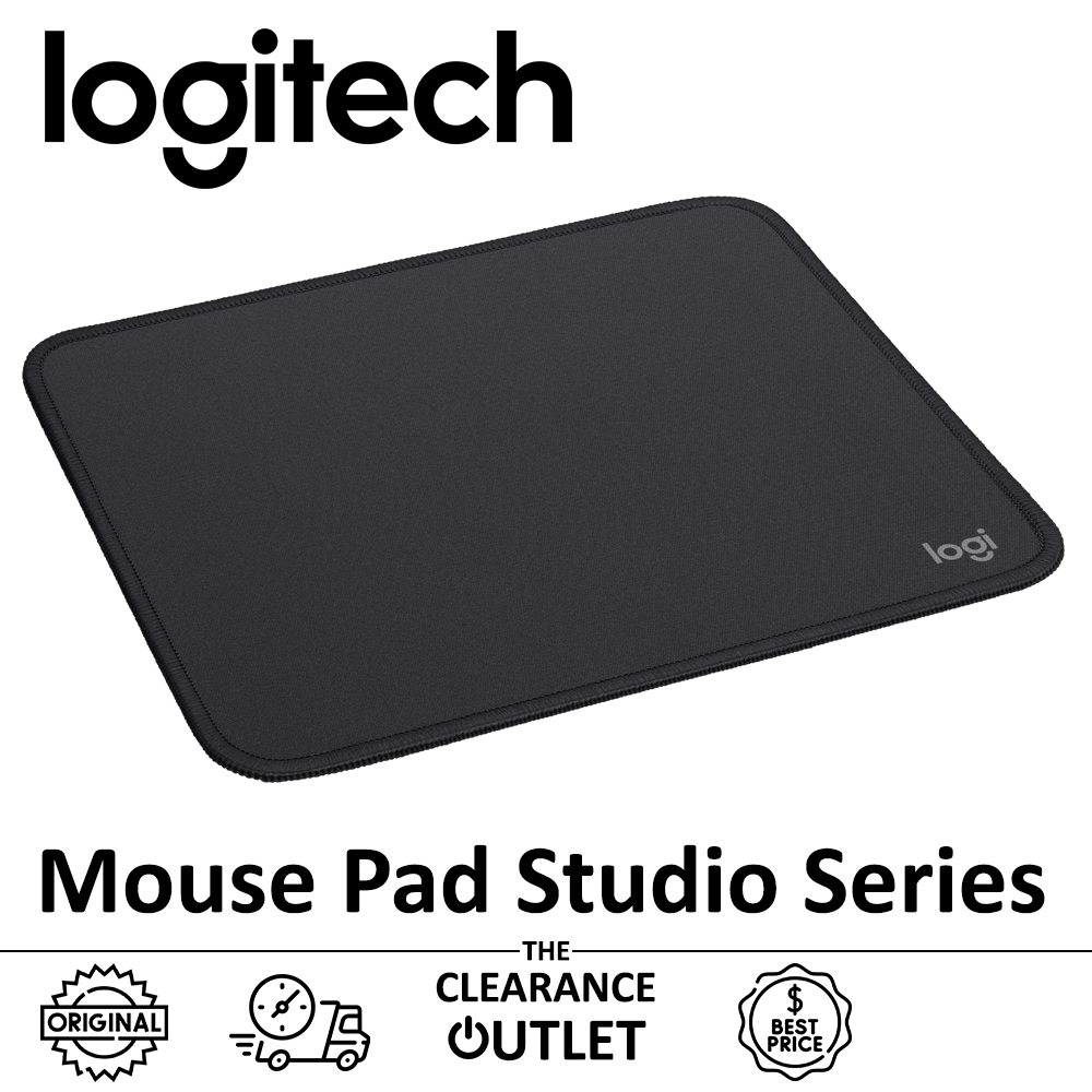 Logitech Mouse Pad Studio Series แผ่นรองเมาส์ สีดำ ของแท้ (Graphite ...