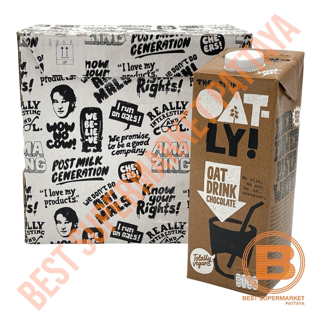 ยกลัง 6 กล่อง โอ๊ตลี่ นมข้าวโอ๊ต 1 ลิตร 6 Cartons Oatly Oat Drink 1 L ...
