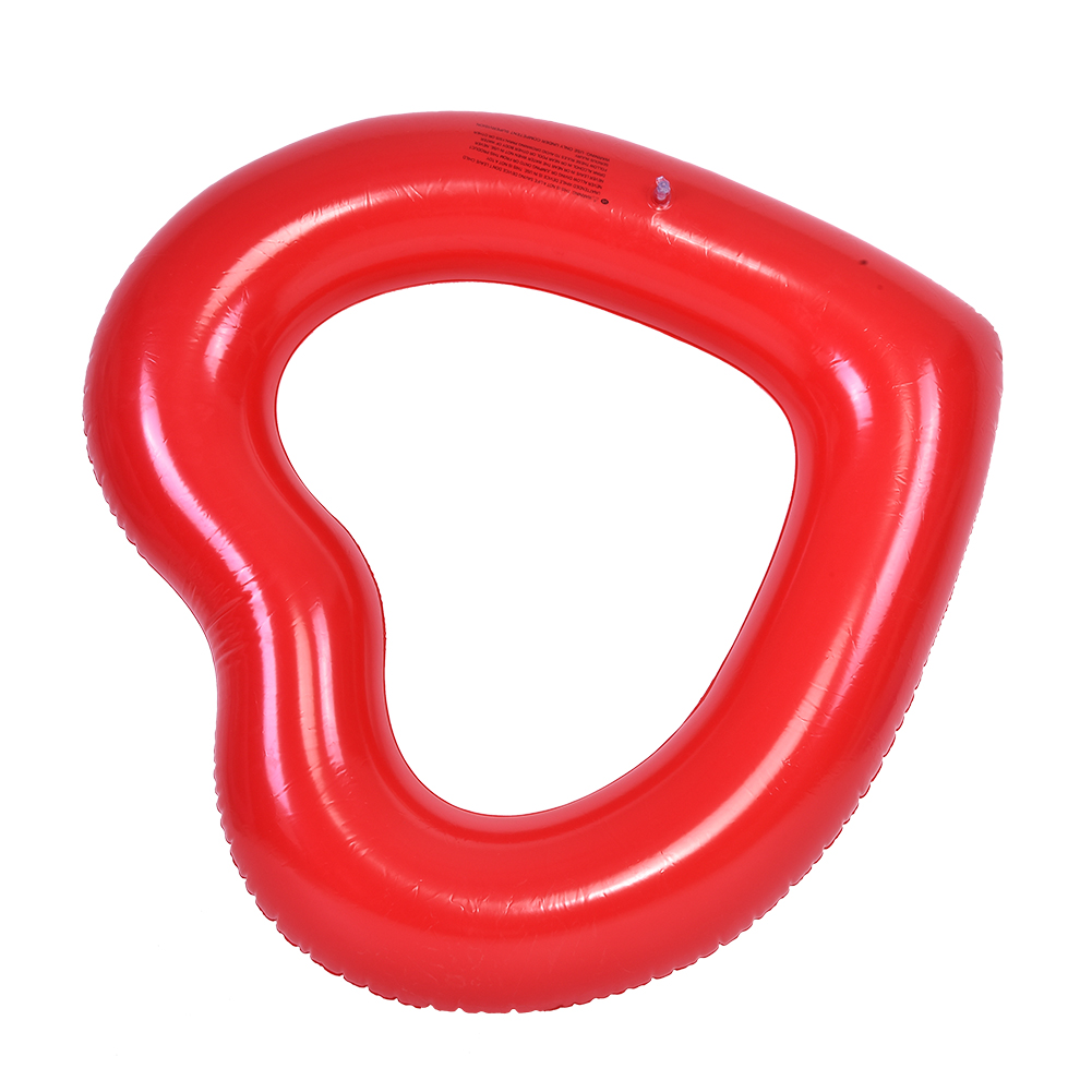Lovely Heart-shaped Swim Ring, Pool Float Ring Toy for Kids Adults ...