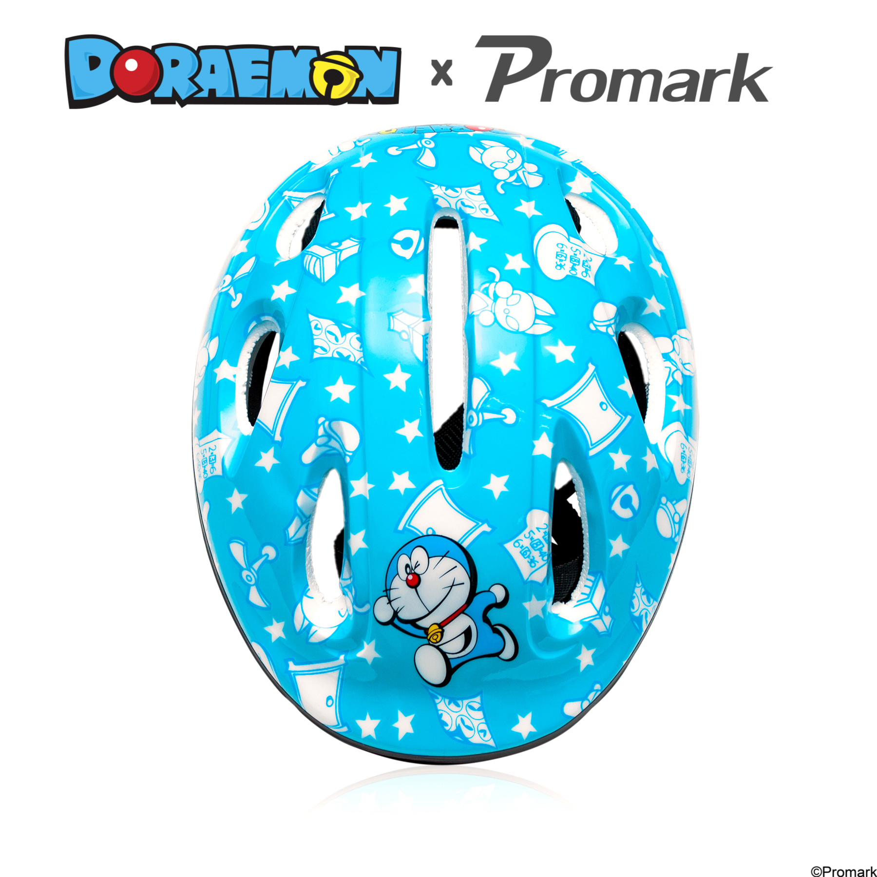 Doraemon หมวกกันกระแทก โดราเอมอน Helmet Doraemon (Blue) - Promark ...