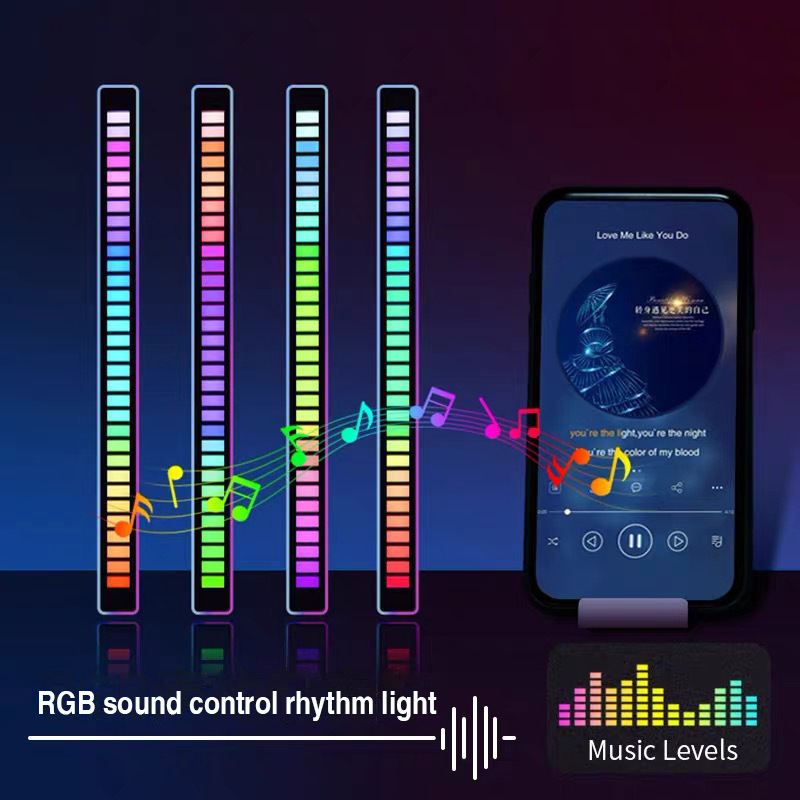 XShine led light bar changes color according to music Color-changing ...