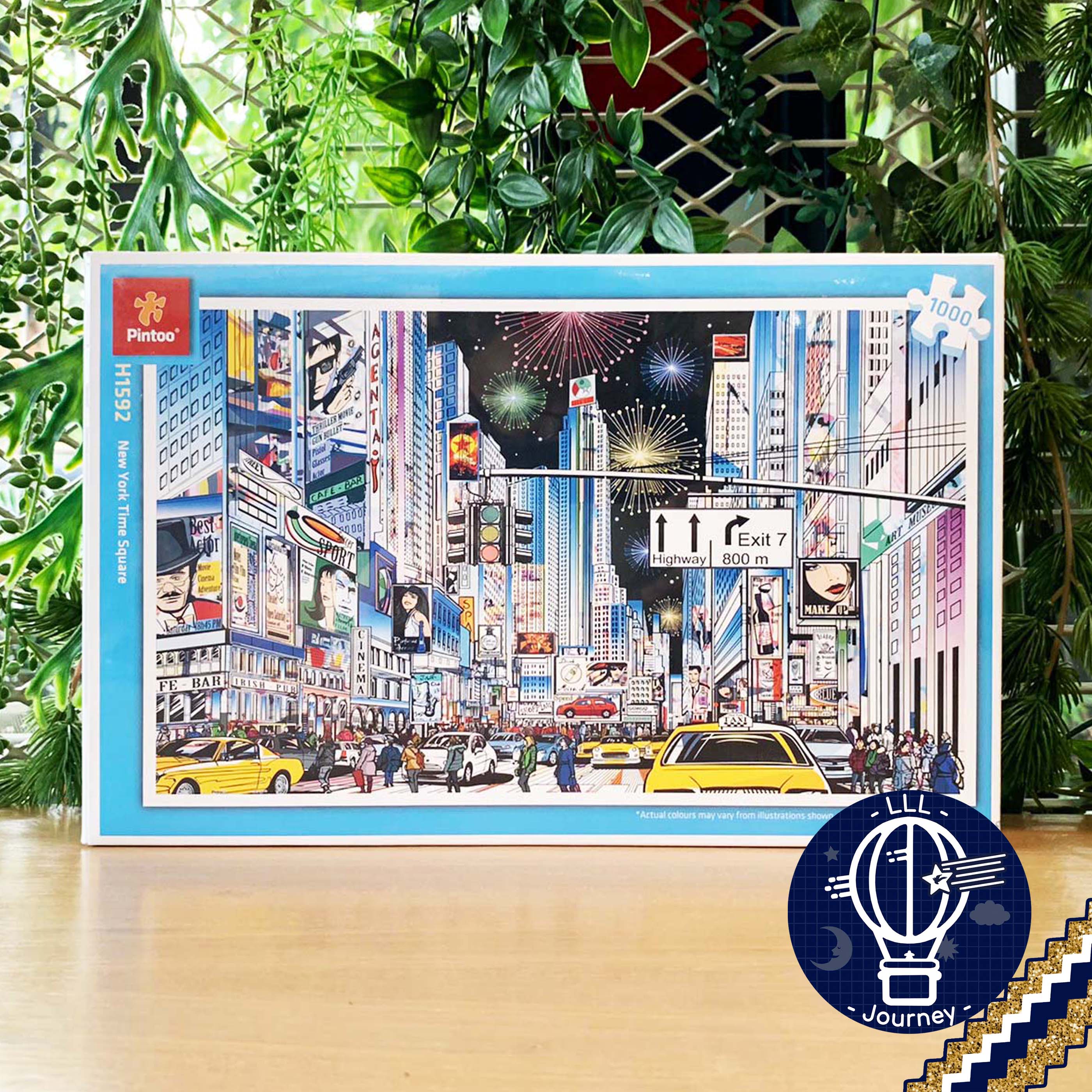 [Plastic Jigsaw Puzzle จิ๊กซอว์ปริศนาพลาสติก] New York Time Square ...