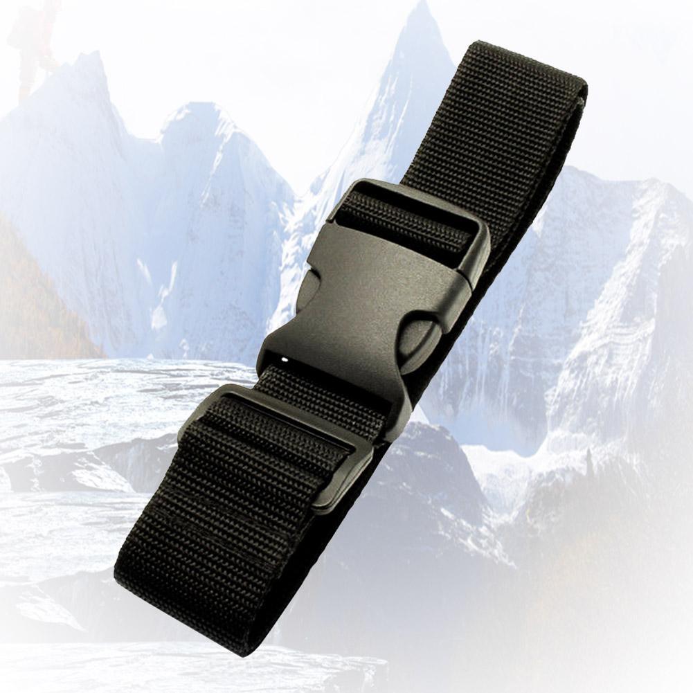 Black Small Travel Luggage Straps Short Adjustable Suitcase Buckle H ...