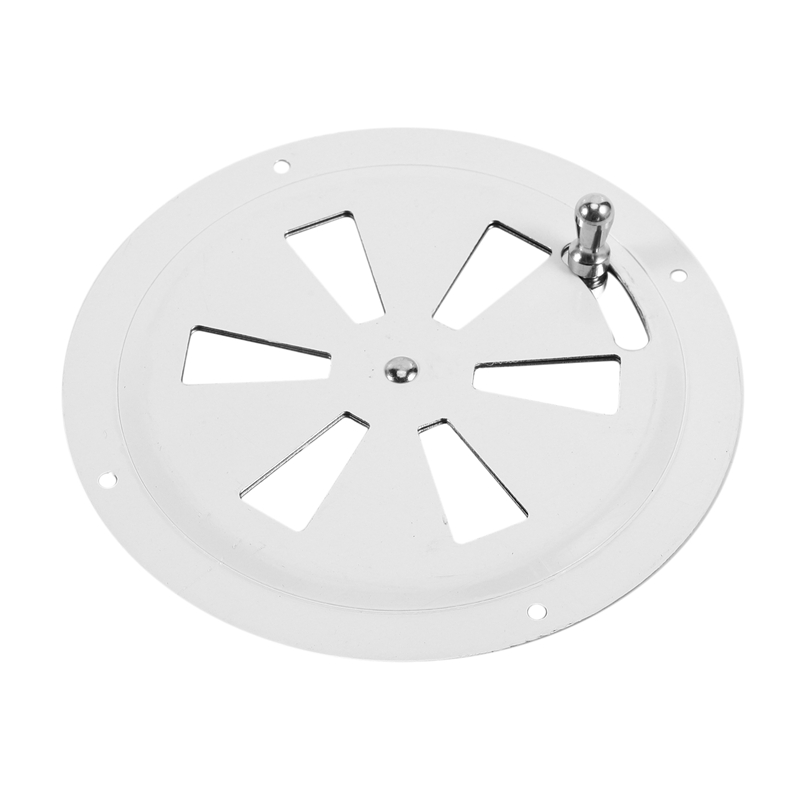 Stainless Steel Air Vents, Louvered Grille Cover Vent Hood Flat Ducting ...