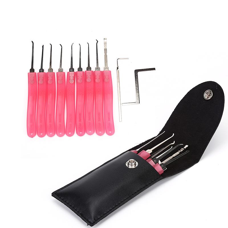 CHUA ????Ready Stock????Modern 9-Piece Unlocking Lock Pick Set lock ...