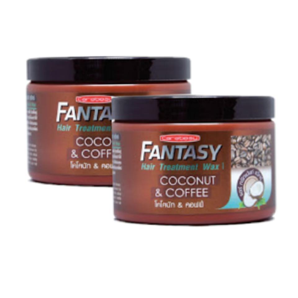 Carebeau ทรีทเมนต์ Fantasy Hair Treatment Wax โคโคนัท & คอฟฟี่ 250g ( 2 ...