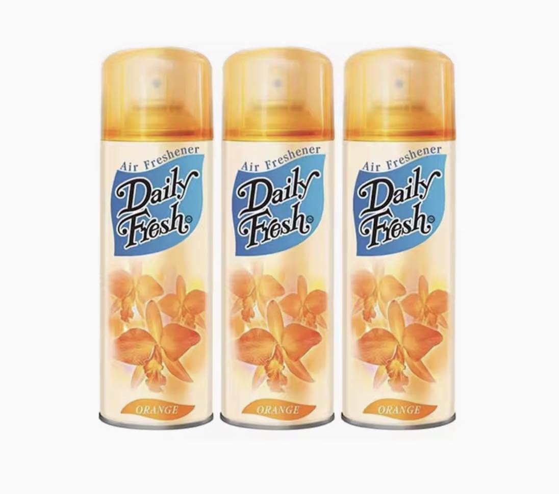 แพ็ค 3 เดลี่เฟรช สเปรย์ น้ำหอมปรับอากาศ กลิ่นฟลอร่า 300 มล. DAILY FRESH ...