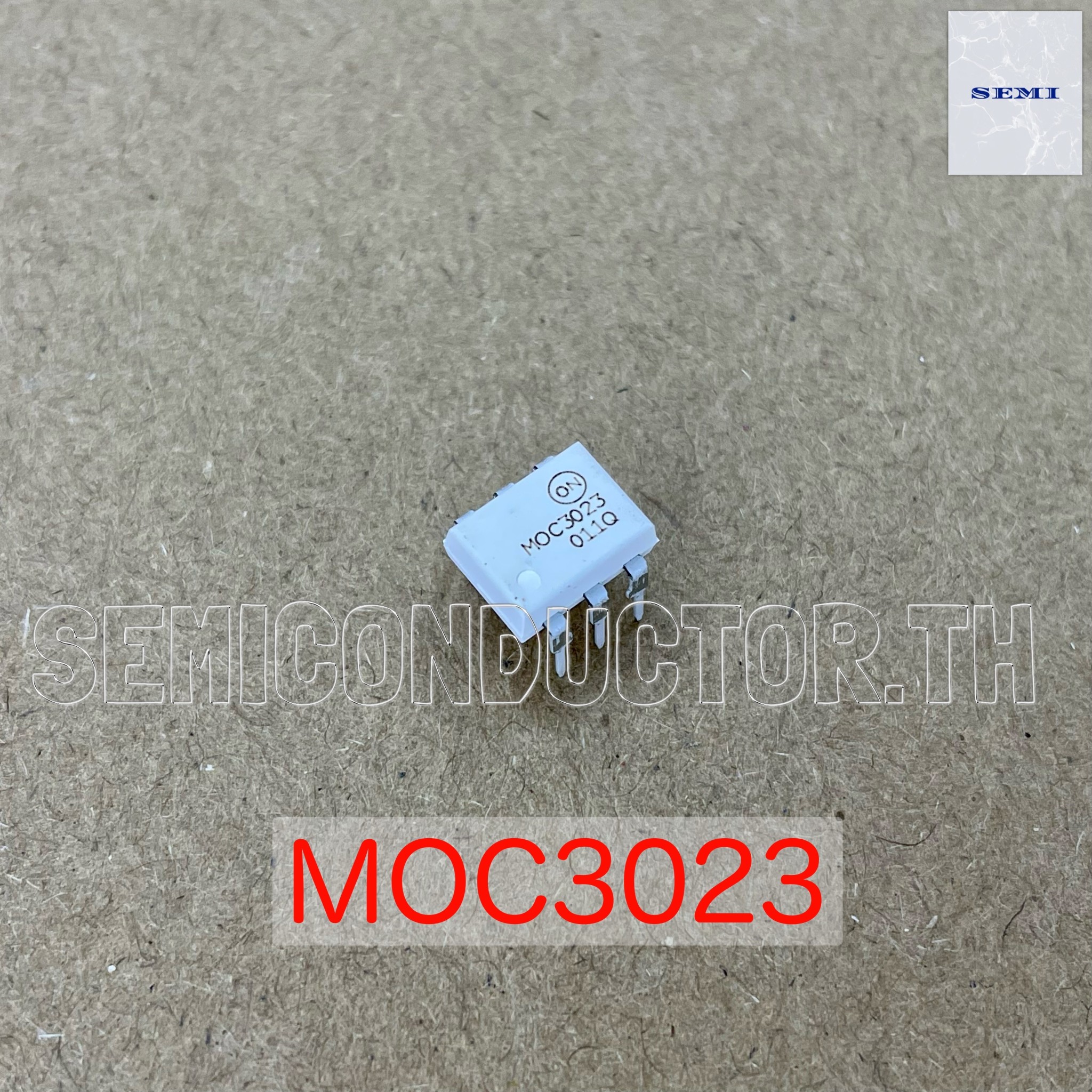 MOC3021 MOC3023 Random-Phase Triac Driver Output Optocoupler DIP-6 - SEMICONDUCTOR.TH - ThaiPick