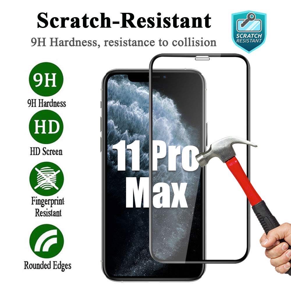 RP ฟิล์มกระจก 9D เต็มจอ ขอบเต็ม สำหรับ ไอโฟน iX/ XS / XR / XS MAX / i11 / i11 Pro / i11 Pro Max ...