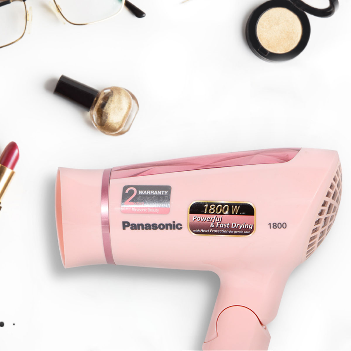 ไดร์เป่าผม PANASONIC รุ่น EH-ND30-PL กำลัง 1800 วัตต์ สีชมพู ราคาถูก ...