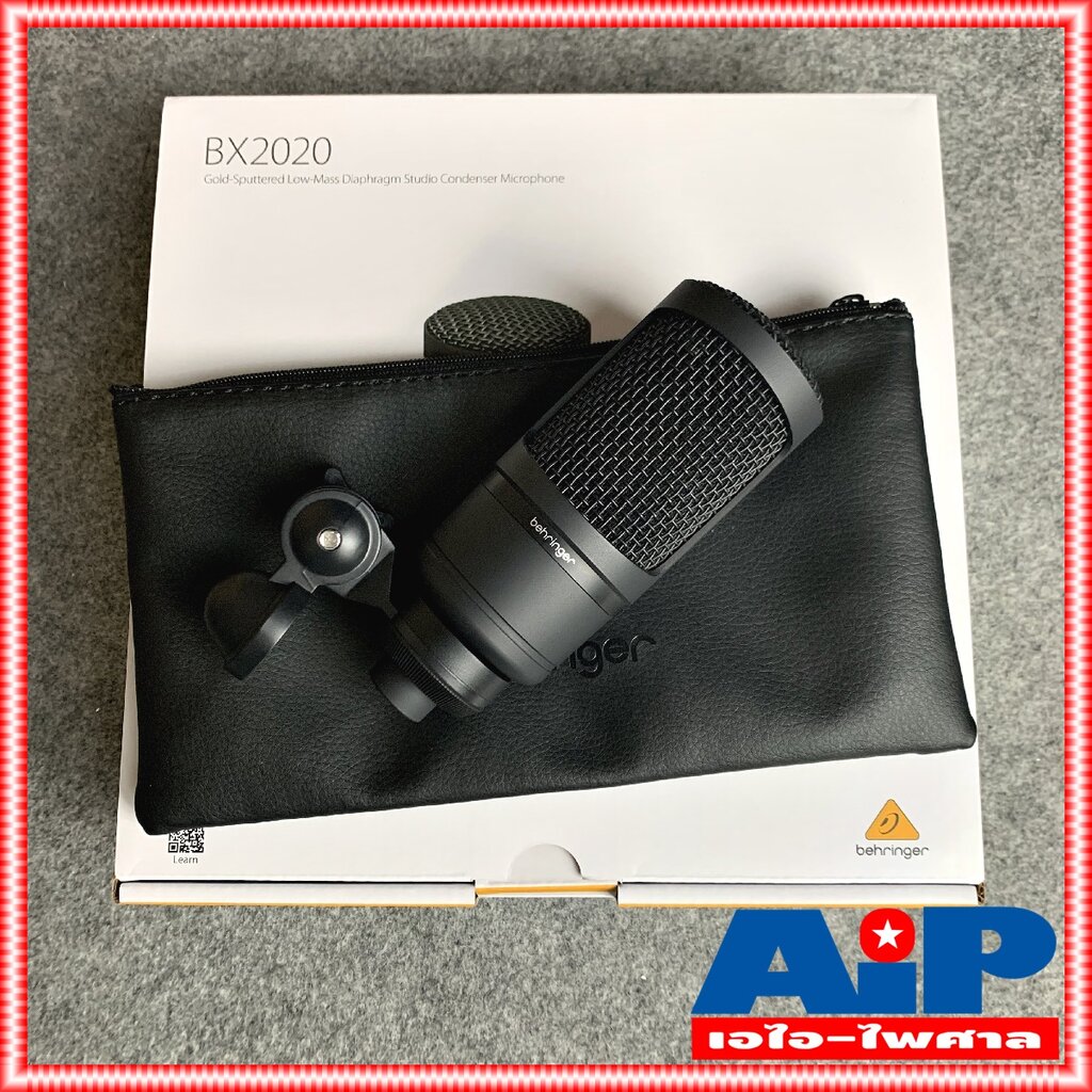 BEHRINGER BX2020 ไมค์สตูดิโอ BX-2020 BX 2020 Condenser Microphone มโคร ...