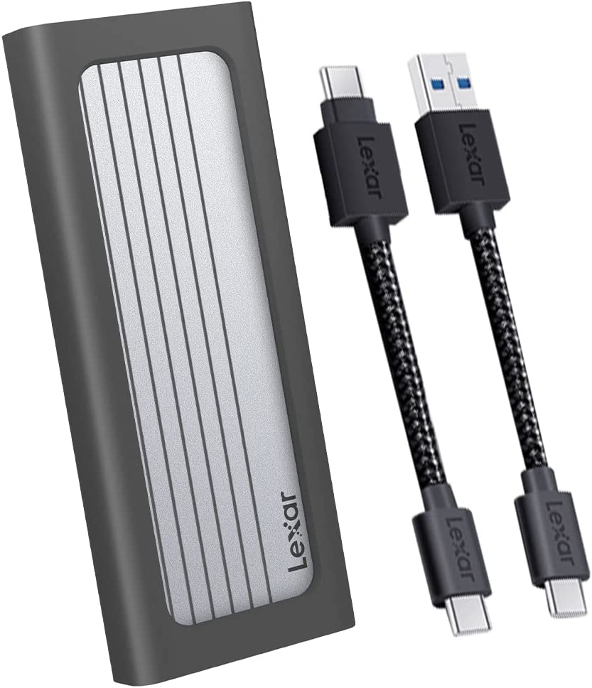 Lexar E10 M.2 PCIe NVMeSATA SSD Enclosure Adapter USB 3.2 Gen ...