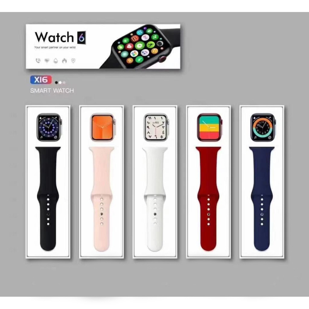 【ส่งจากประเทศไทย】????Smart watch series 6 X16???? นาฬิกาสมาร์ทวอชท์ ...