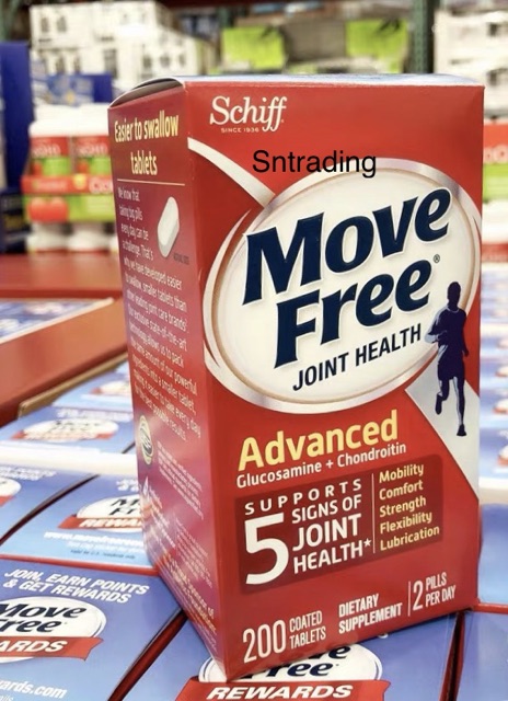 Schiff® Move Free® Advanced Triple Strength 200 เม็ด movefree ช่วยบำรุง ...