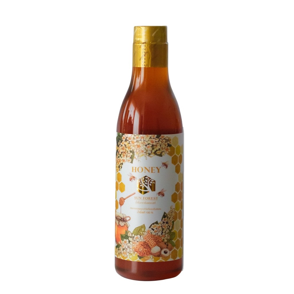 Sun Forest Honey น้ำผึ้งเกสรดอกลำไย ซันฟอเรสท์ ขนาด 1,000 กรัม ...