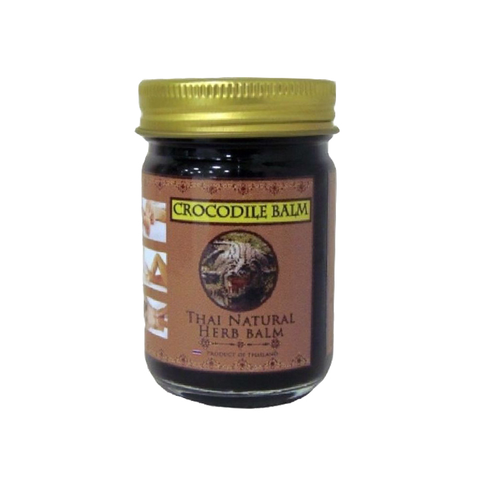 บาล์มจระเข้ Natural Herb Balm Crocodile Balm Thai Kinaree 100 gr - MixASale