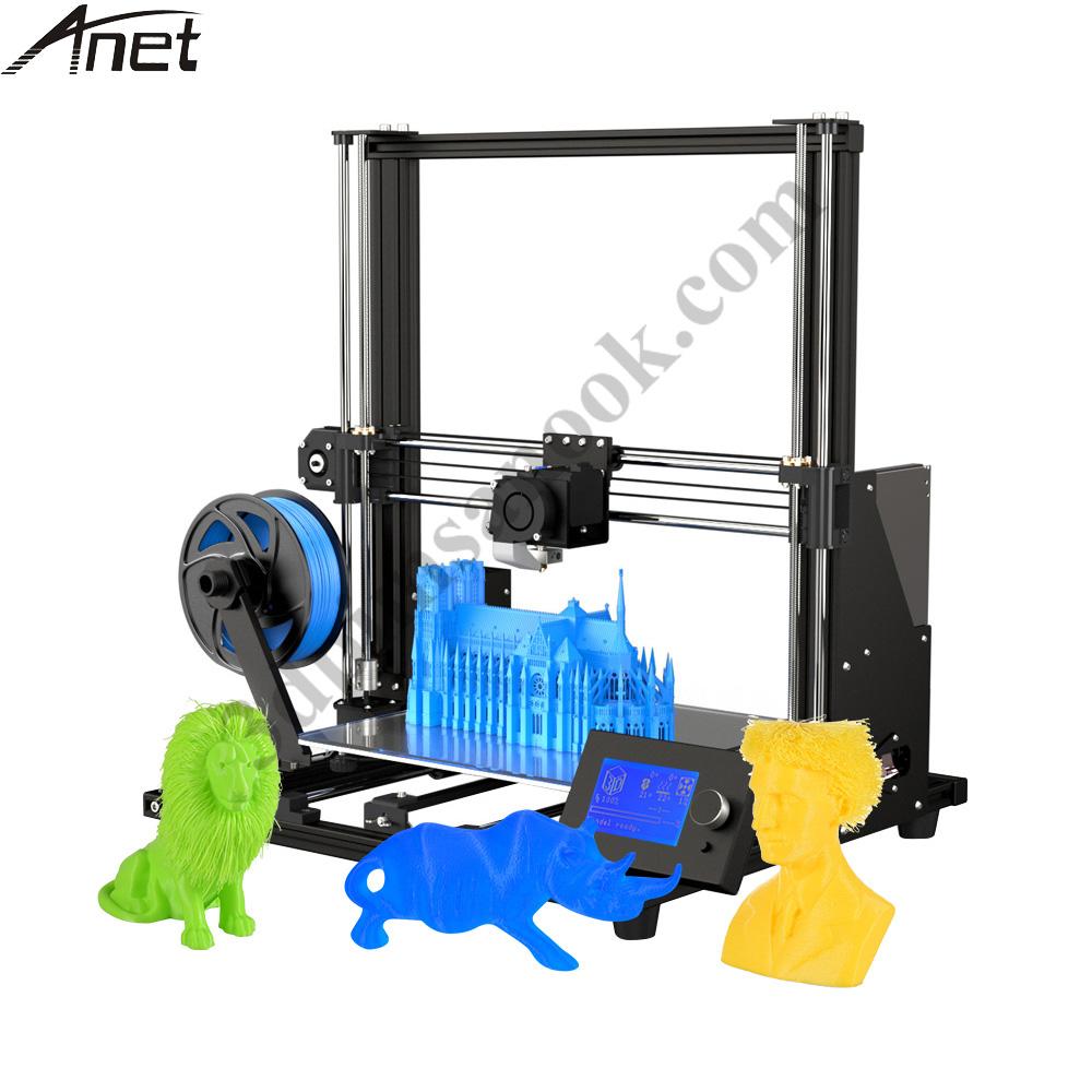 Reprap Prusa i3 Anet A8 Plus (Semi DIY) 3D Printer 300x300x350 mm ...