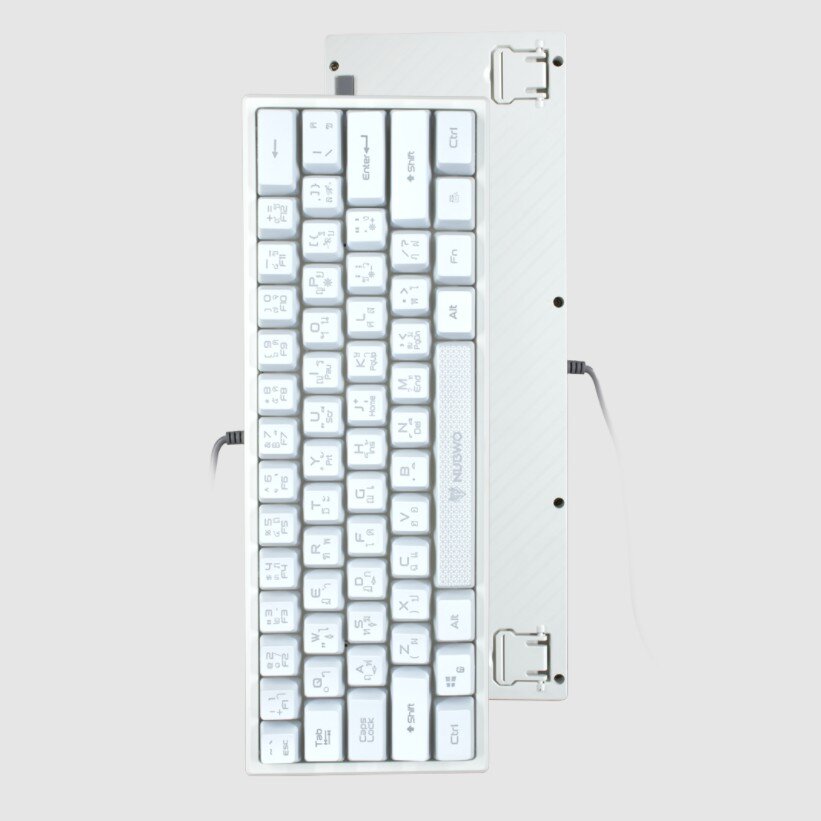 NUBWO NK-38 KEYBOARD (คีย์บอร์ด) WIZARDY MINI KEYBOARD (WHITE) Warranty ...