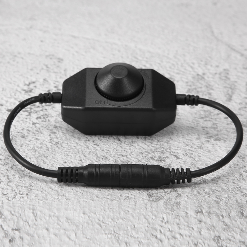 12V / 24V 6A LED Dimmer Controller Adjust brightness for easy Color ...