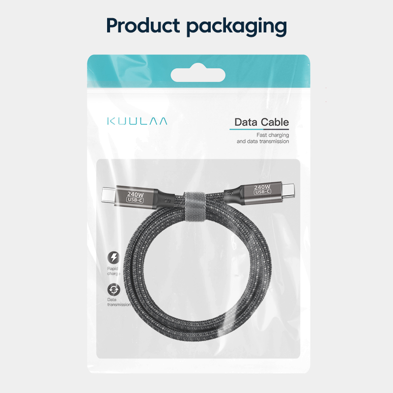 KUULAA 240W USB Type C Cable for PS5 Nintendo Switch MacBook MacBook ...