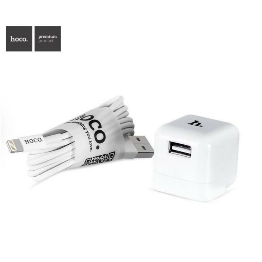 Hoco รุ่น UH101 Charger Set Micro และ Lightning (แบบเลือก) ปลั๊กชาร์จ ...