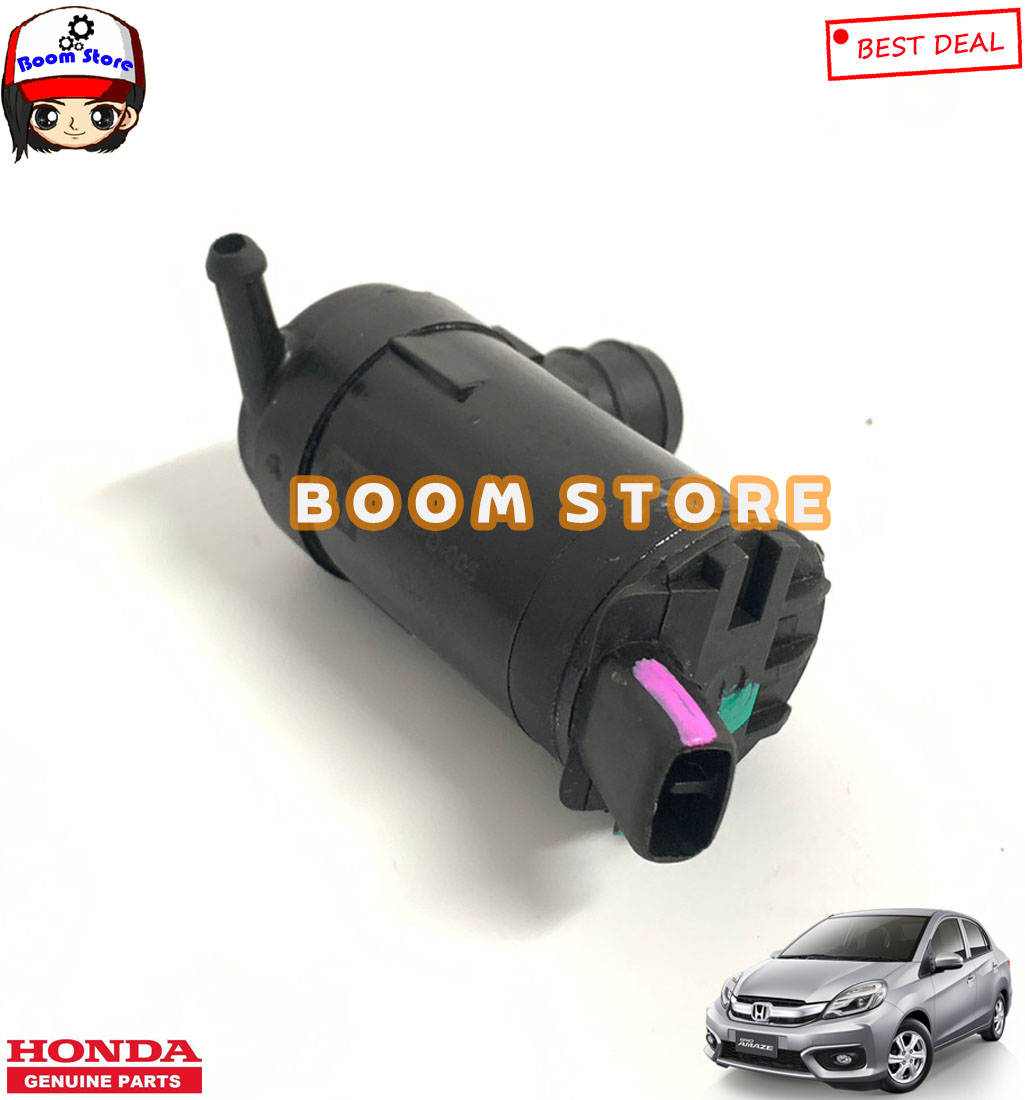 HONDA แท้เบิกศูนย์ มอเตอร์ฉีดน้ำล้างกระจก HONDA บริโอ้ BRIO 4ประตู BRIO ...
