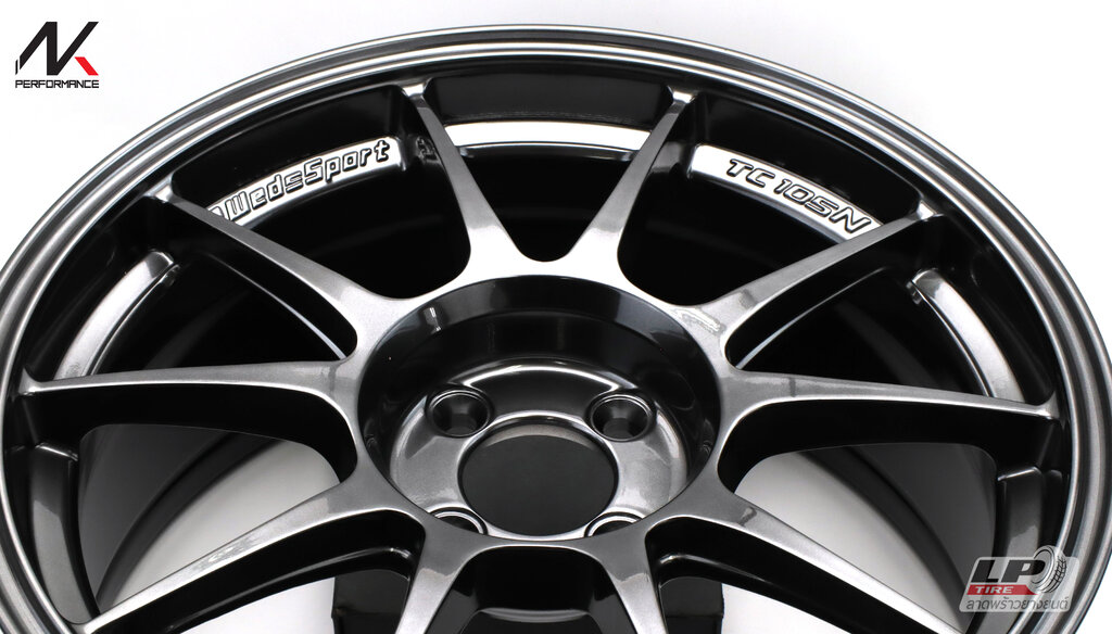 ล้อแม็ก NK Performance รุ่น NK105n ลาย TC105n ขอบ17" 4รู100 สีNKDark ...