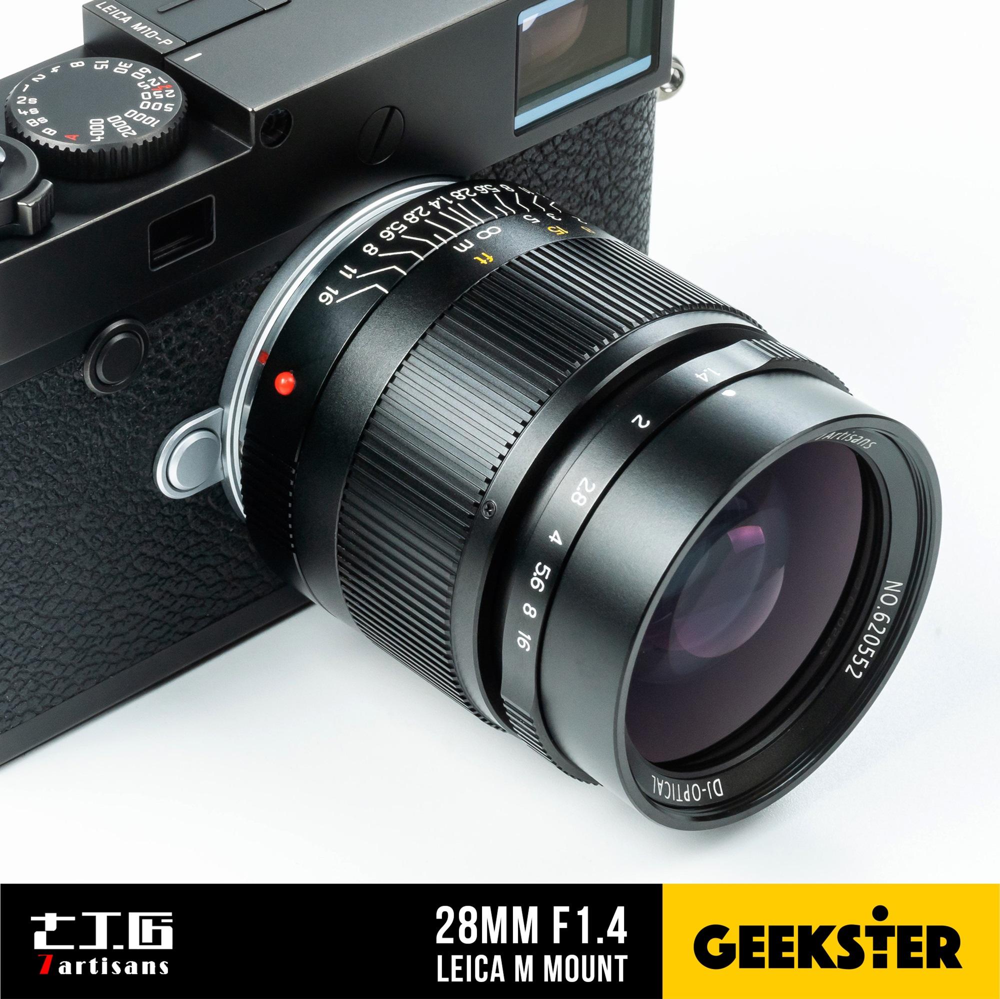 7Artisans⭐️28 mm F1.4 เมาท์ Leica M ( Leica M Mount ) ( เลนส์ ฟูลเฟรม ...