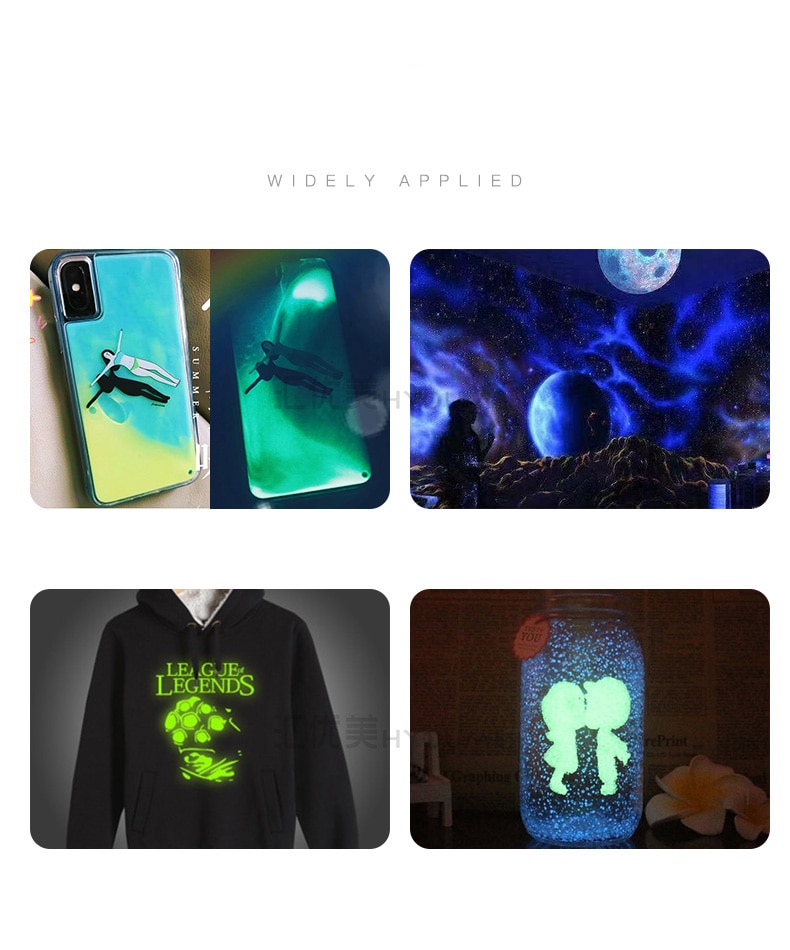 Pebeo 100ML Acrylic Paint Glow in the Dark Glowing Paints Luminous ...