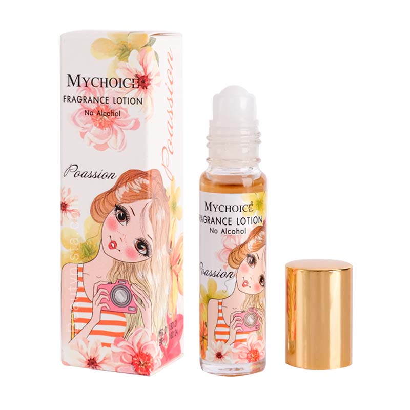 MYCHOICE Fragrance Roll-On Lotion No Alcohol 7.3ml กลิ่น Poassion ...