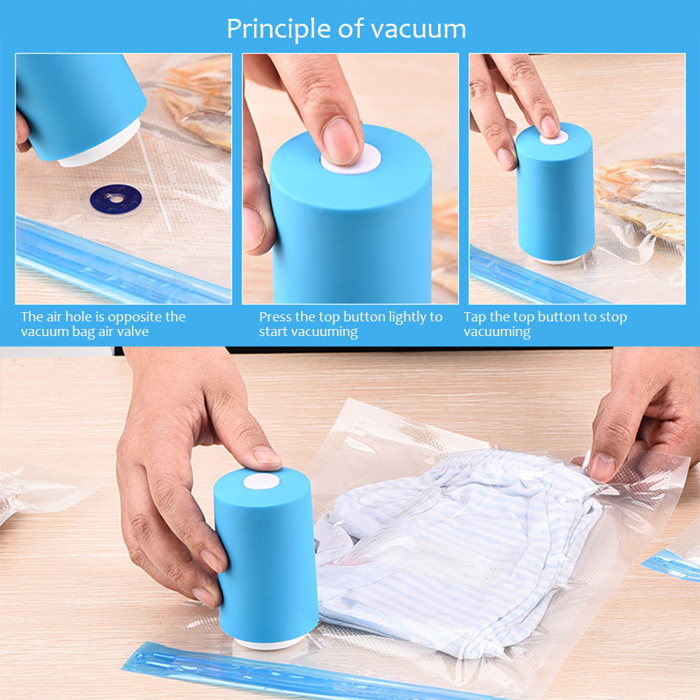Mini Automatic Vacuum Pump Portable Vacuum Sealer Machine with Vacuum ...