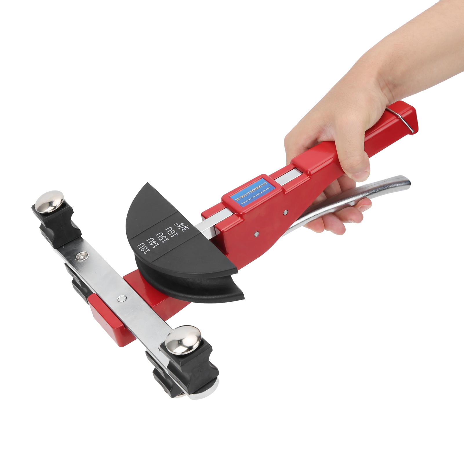 Pipe Bender Set Tube 90° Bent Aluminum Alloy Manual Bending Machine ...