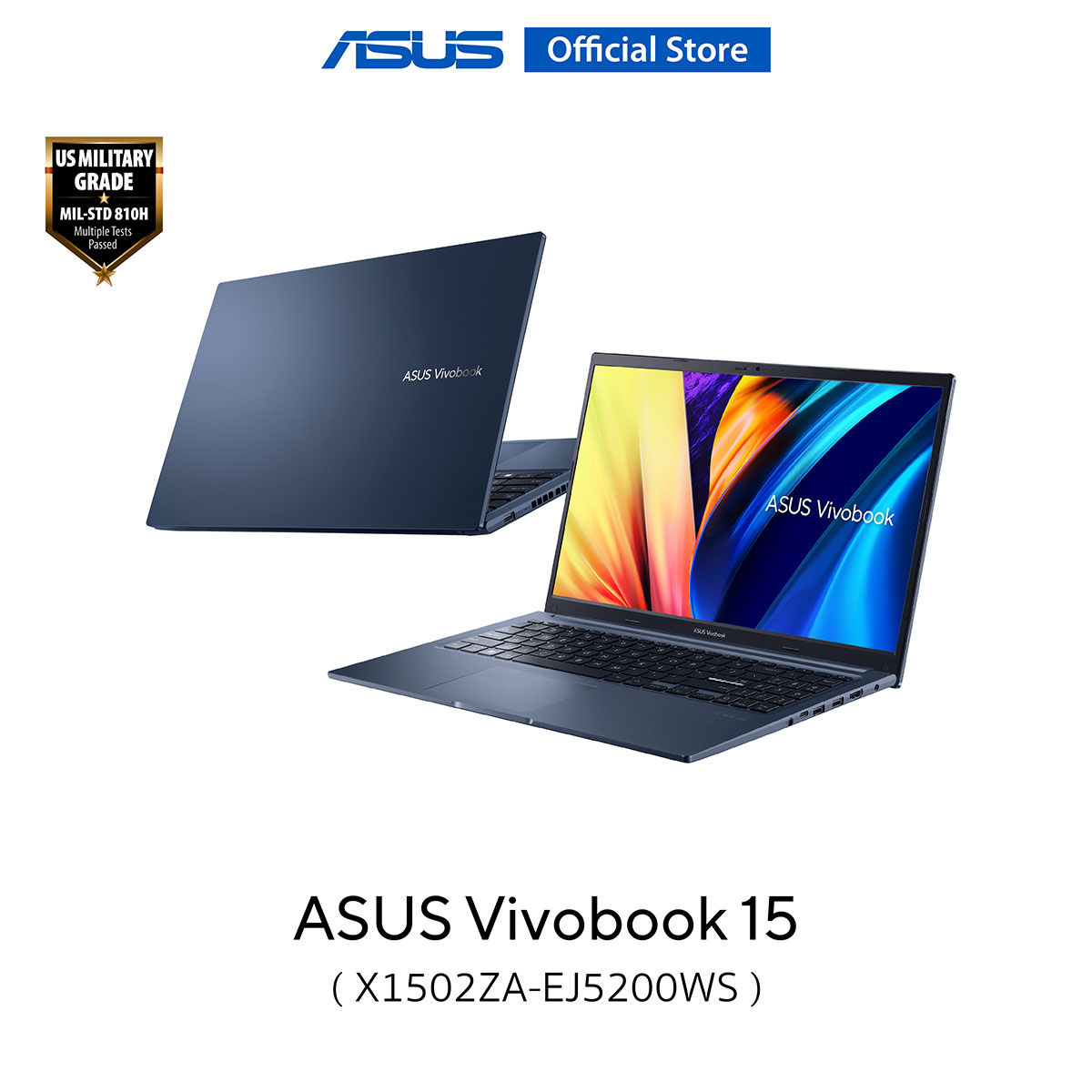 ASUS Vivobook 15 X1502ZA-EJ5200WS 15.6 inch thin and light laptop FHD ...