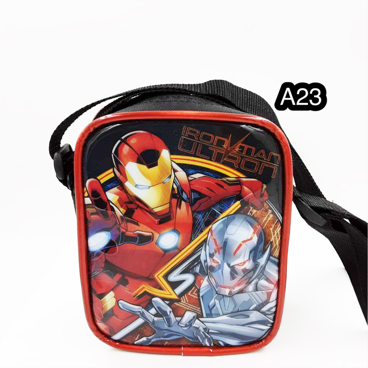 กระเป๋าสะพายข้างเด็ก กระเป๋าสะพายปรับสายสี่เหลี่ยม ลายซุปเปอร์ฮีโร่ ...