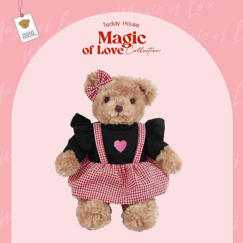Teddy House น้องหมี Toby 12 พร้อมชุดคอล Magic of Love ตุ๊กตาหมีแต่งตัว - Teddy House Thailand ...