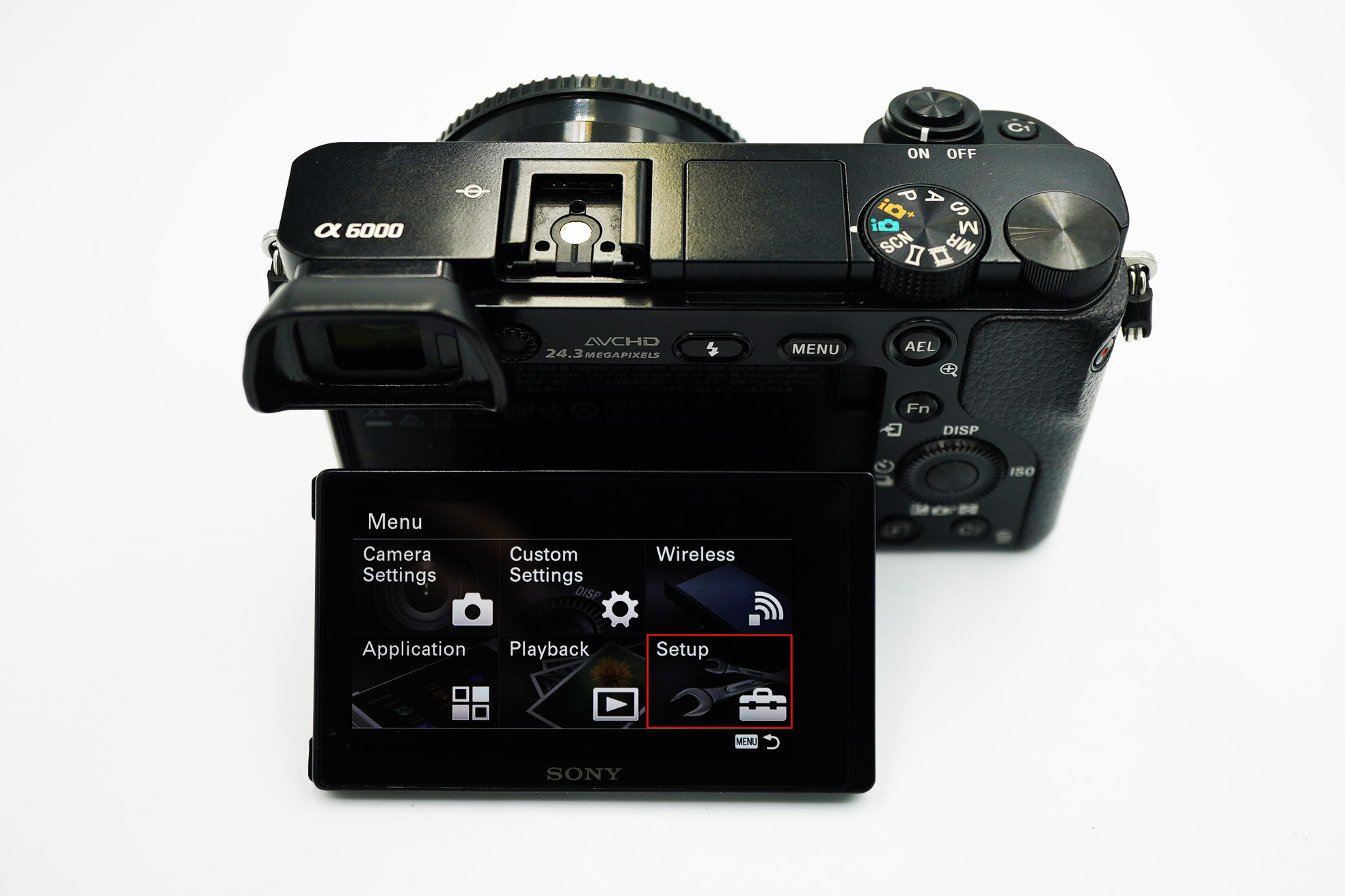 Sony A6000 24.3MP Hybrid Wi-Fi NFC Black Body ตัวกล้อง Sony Alpha A 6000 APS-C BEST for VLOG ...