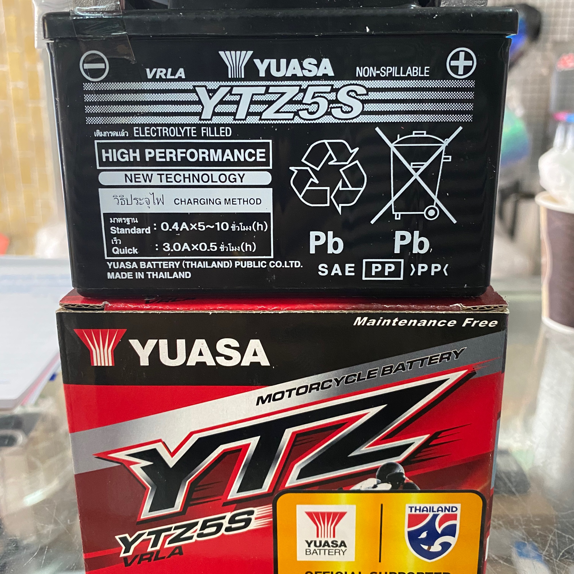 แบตเตอร์รี่ ยั่วซ่า YTZ5s | Lazada.co.th