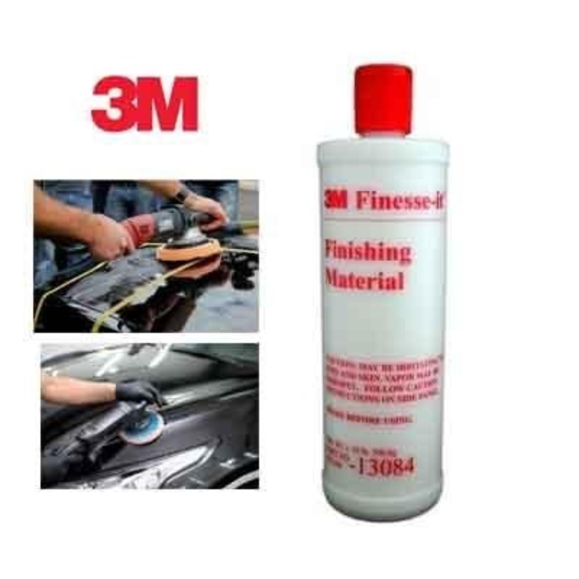 3M Finesse-it Finishing Material 13084 น้ำยาขัดสีรถ ขัดเงา 500 กรัม ...