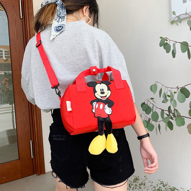 [Ready Stock] Mickey Bags New Style Cartoon Fashion Boston Girls ...