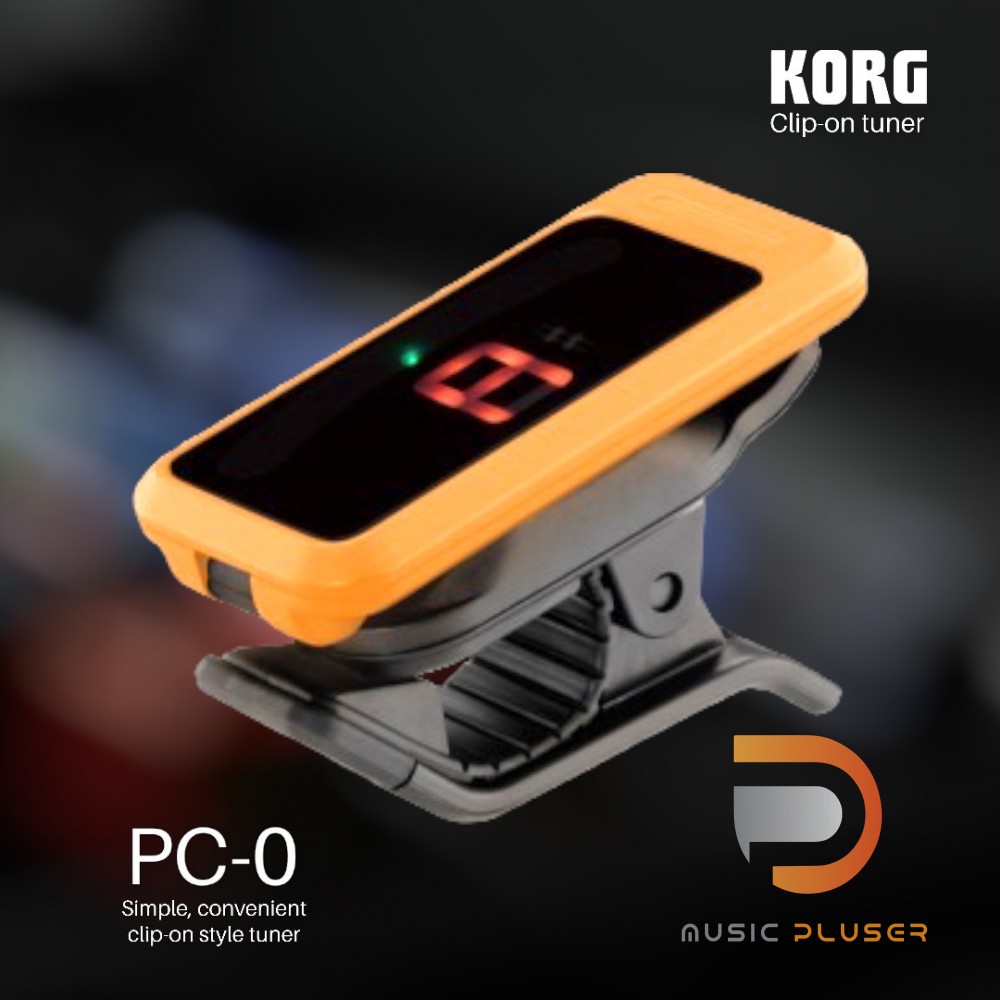 Korg PC-0 Clip-On Tuner เครื่องตั้งสาย กีต้าร์,เบส,ไวโอลีน แบบหนีบ ...