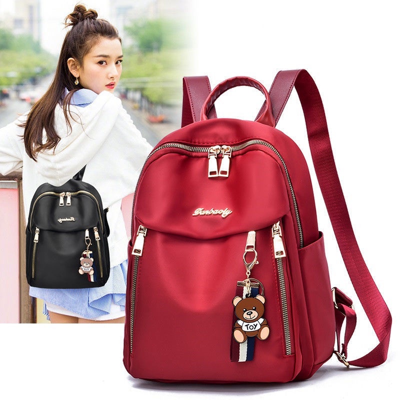 จุดแท้ 】Oxford cloth backpack women's 2022 fashion leisure versatile ...