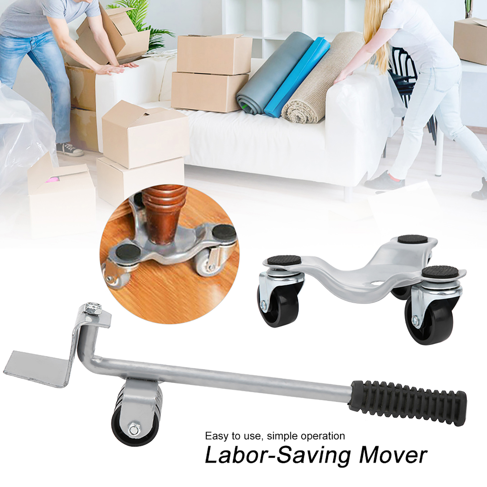 【Clearance Sale】ชุดขนย้ายเฟอร์นิเจอร์ Silver Lifter Moving Plate สำหรับ ...
