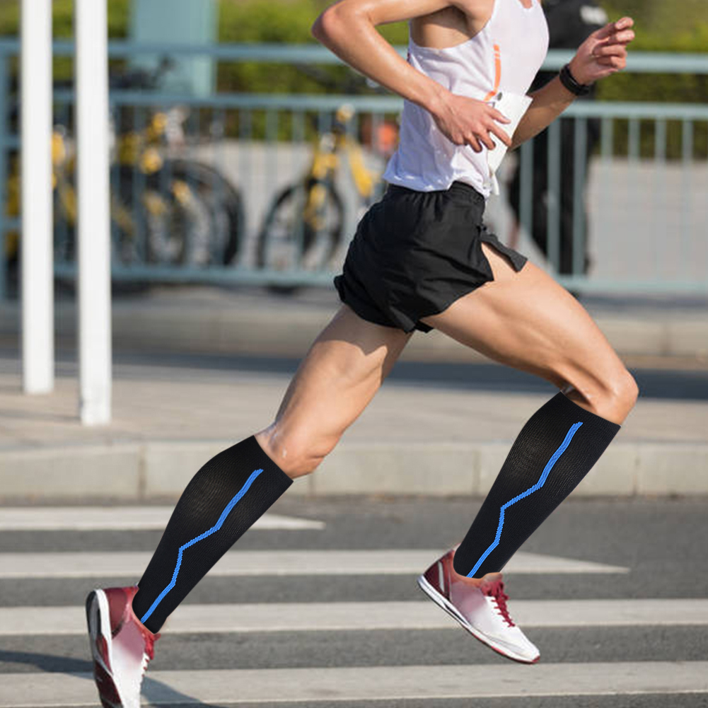 Long Compression Socks for Varicose Veins Unisex Cycling Stretch ...