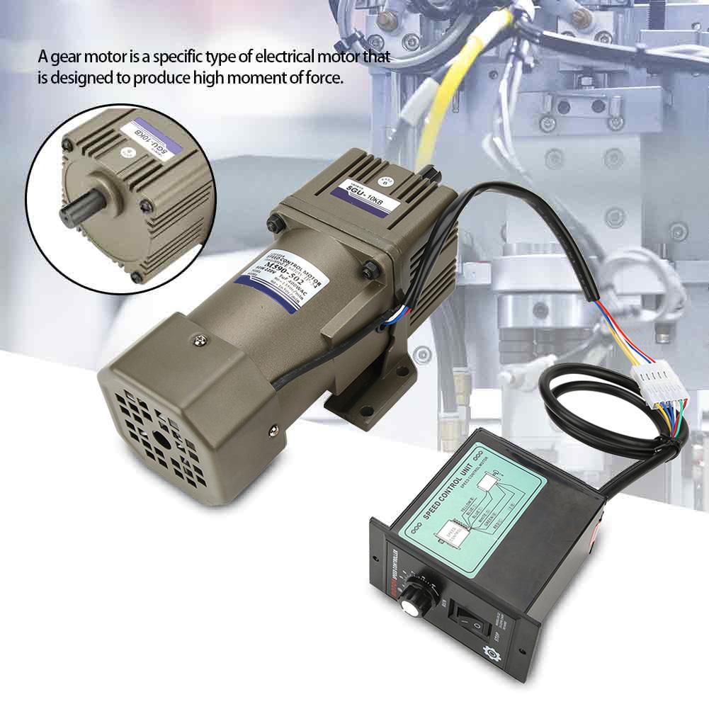 [ของต้องซื้อ][Free coupon]AC Single Phase Asynchronous Motor 220V 90W ...