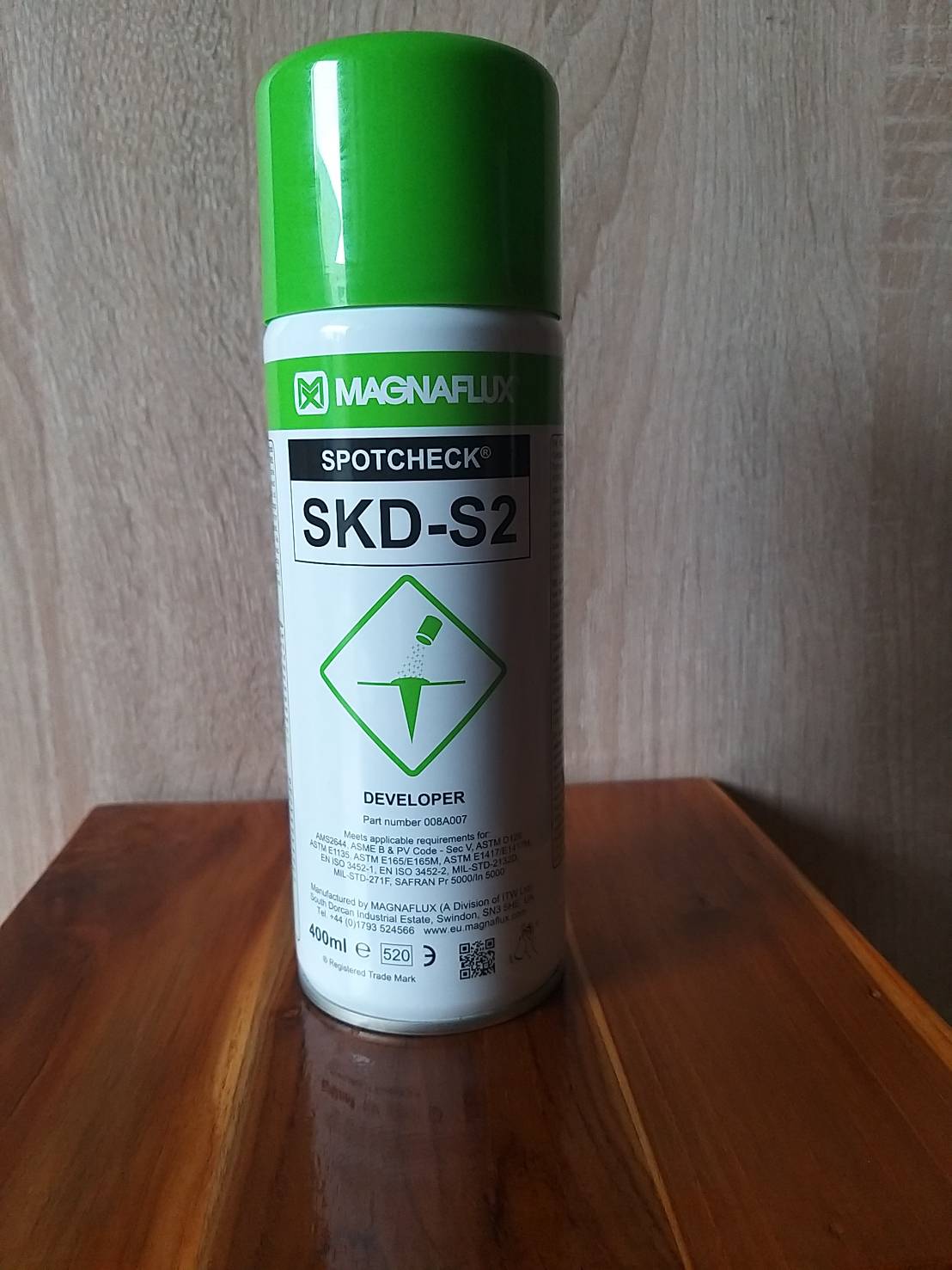 Magnaflux Developer น้ำยาเร่งทำปฏิกิริยา รุ่น SKD-S2 ขนาด 300 g / 400 ...