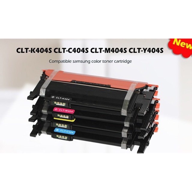 Samsung Laser Toner CLT- K404S Bk,C,M,Y ของเทียบเท่าคุณภาพสูง ร้านค้ารับประกันค่ะ - selling ...
