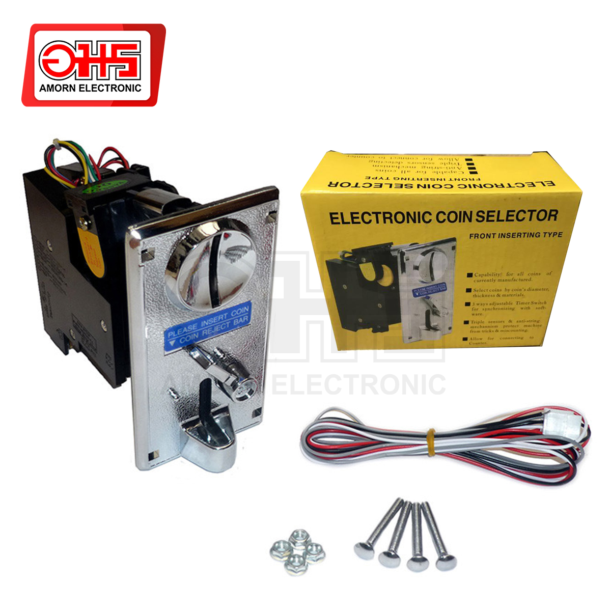 ตัวหยอดเหรียญ coin selector CL 1006A อมร อีเล็คโทรนิคส์ อมรออนไลน์ ...