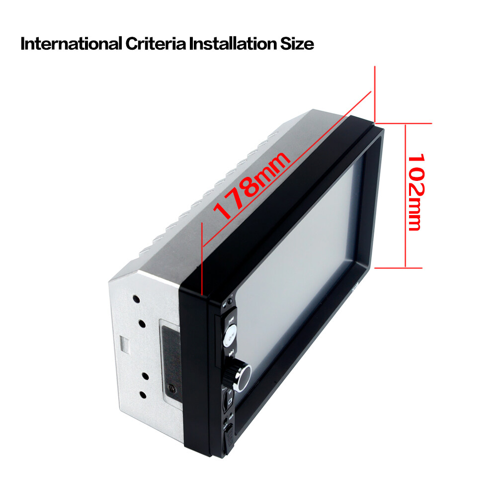 มีกล้องกทม พร้อมส่ง7 นิ้ว2DIN เครื่องเสียงรถยนต์ 7018B 7010B MP5 ...